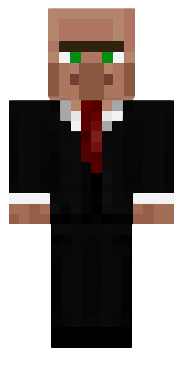 RICH Villager Minecraft Skin