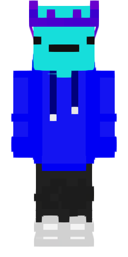BLUE HOODIE Minecraft Skins