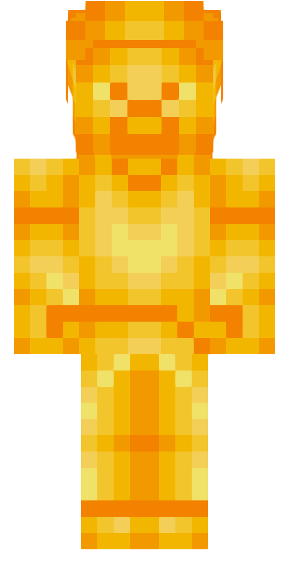 Golden Steve Minecraft Skin