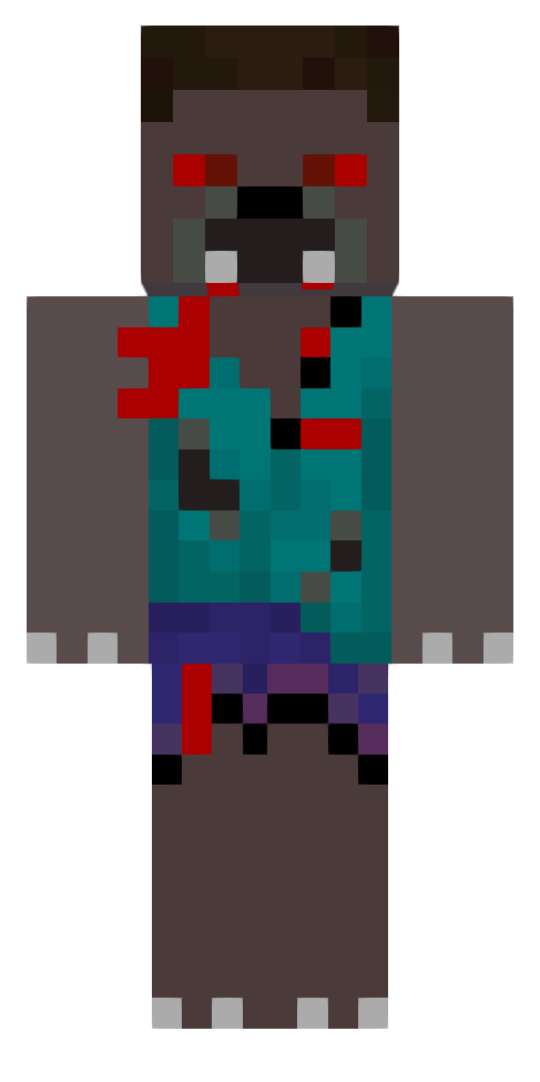 Steve werewolf edition Minecraft Skin